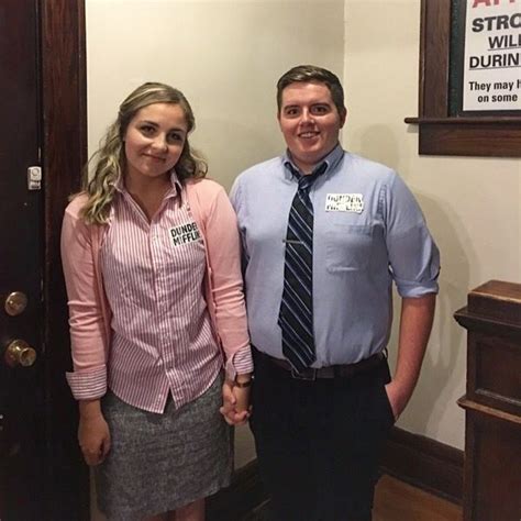 Jim And Pam From The Office Halloween Costumes Couples Costumes Group Costumes