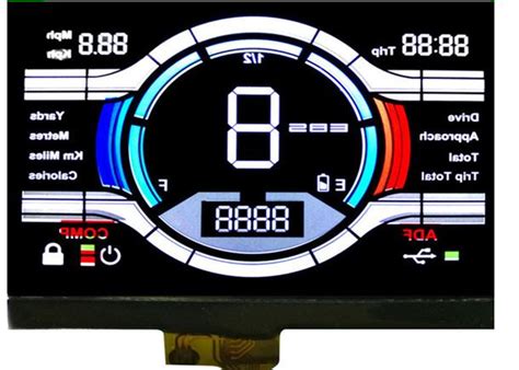 Segment Code Screen Customization Hwg06 Hwg China Manufacturer Display Parts