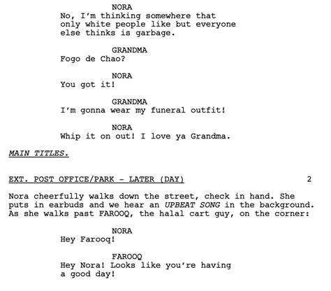 Formatting Your Spec Script While Social Distancing A Primer Part 11