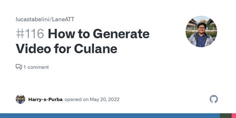 How To Generate Video For Culane Issue Lucastabelini LaneATT GitHub
