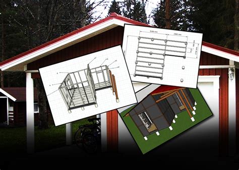 Как сделать мастерскую Хозблок своими руками Чертежи и схемы постройки 2018 ВКонтакте