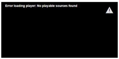 solusi error loading player no playable sources found error windows 11