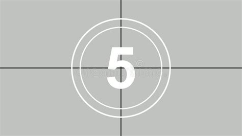 Film Countdown Video Grey Cinematography Count Animation Cinema