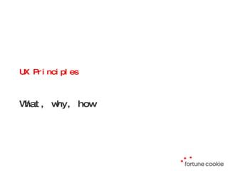 UX Principles PPT Computing Technology Computing