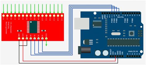 Gestire Molti Pin Output Cd74hc4067 Hardware Arduino Forum