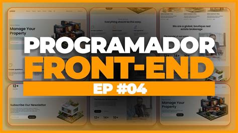 programador front end 004 aba de projetos com avaliação youtube