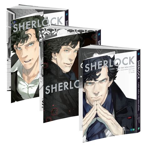 Sherlock Boxset Manga 3 Tập Tiemsachtanbinh