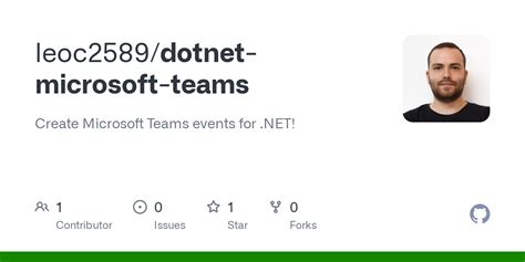 Github Leoc2589dotnet Microsoft Teams Create Microsoft Teams Events
