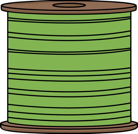 Spool Of Green Thread Clip Art Spool Of Green Thread Image