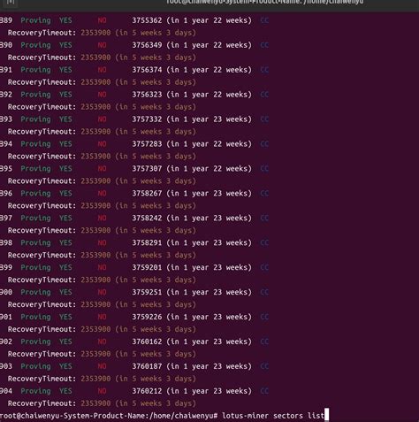 Lotus Miner Backup Sector Loss！ · Filecoin Project Lotus · Discussion 9477 · Github