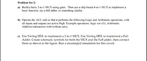 Solved Problem Set A Build A To Decoder Using Gates Chegg Com