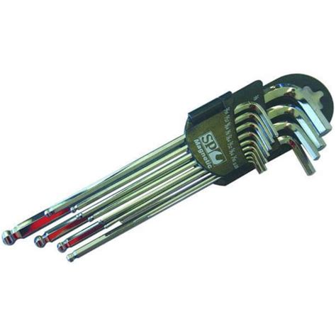 Sp Tools 13pc Metric Magnetic Ball Drive Hex Key Set Nz
