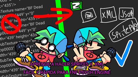Como Hacer Sprites Para Fnf Psych Engine Android Youtube