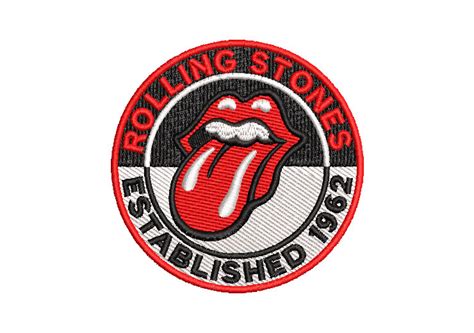 Rolling Stones Logo Embroidery Designs Embroidery Designs Packs