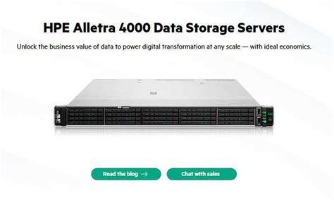Hpe Alletra 4000 Duyuruldu İşte Veri Depolama Sunucularının Yeni Nesli Bt Günlüğü