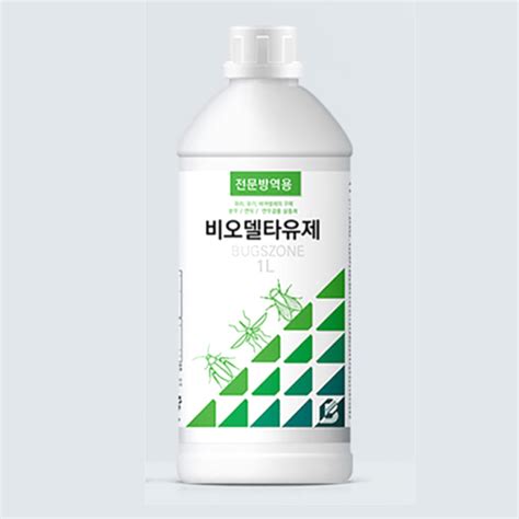 비오델타유제 해충 살충제 1l 분무 연막 연무 방역 방제 벌레 퇴치 감염 모기 파리 바퀴 크린대장 공식쇼핑몰