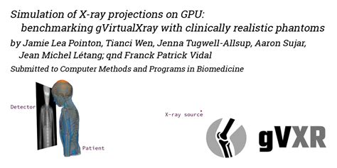 GitHub Effepivi Gvxr CMPB Simulation Of X Ray Projections On GPU Benchmarking GVirtualXray