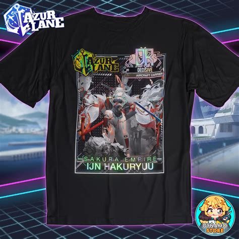 Ijn Hakuryuu Azur Lane Polera Hologr Fica