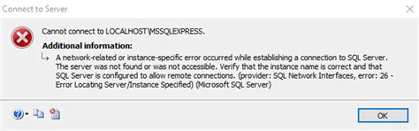 Installation SQL Server Express Instance Is Not Showing While