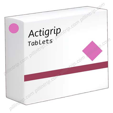 Actigrip Uses Side Effects Interactions Dosage Pillintrip