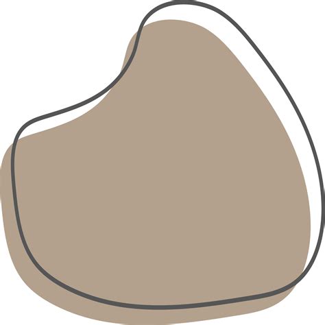 Set Of Abstract Organic Blob Shape Elements With Line 7189008 Vector Art At Vecteezy