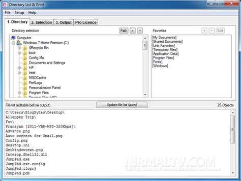 List And Print Files In Any Directory In Windows Directory List And Print