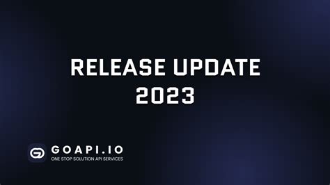 Release Update 2023