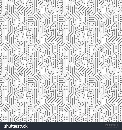 Computer Circuit Board Texture Seamless Technology Pattern Abstract