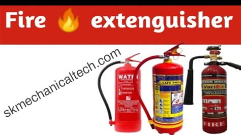 Types of fire extinguishers and their uses - Pipe Fitter Formula