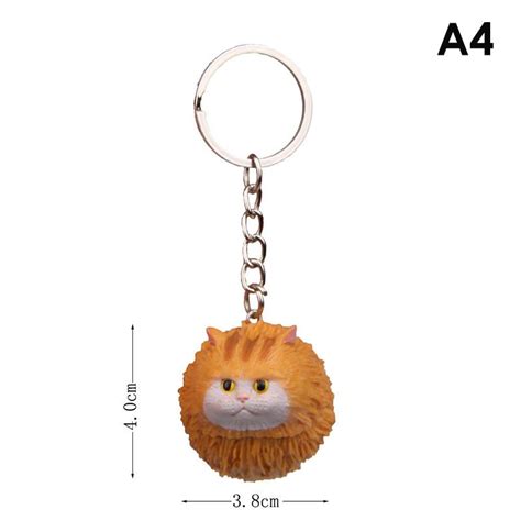 Купити Милий товстий кіт кулон брекети ланцюги сумка чарівність брелоки рюкзак рюкзак підвіска