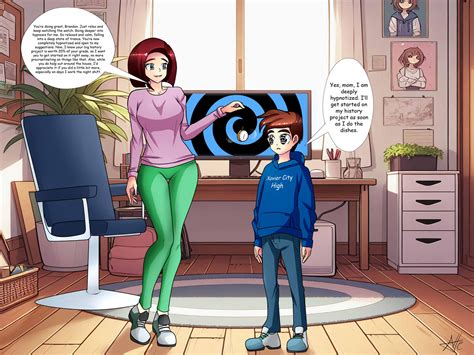 Hypnotized Mom 2 By Attentte On Deviantart