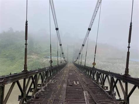 နမ့်ခမ်းမြို့ ရွှေလီမြစ်ကူး ကြိုးတံတားဟောင်းကျိုးကျ Information And Public Relations Department