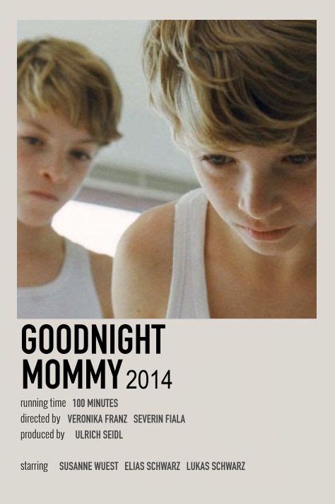 Sinopsis Film Goodnight Mommy Claire James