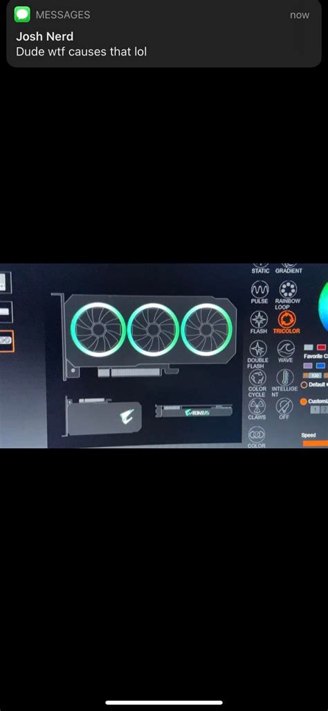 Rgb Not Displaying Color Selected Rgigabytegaming