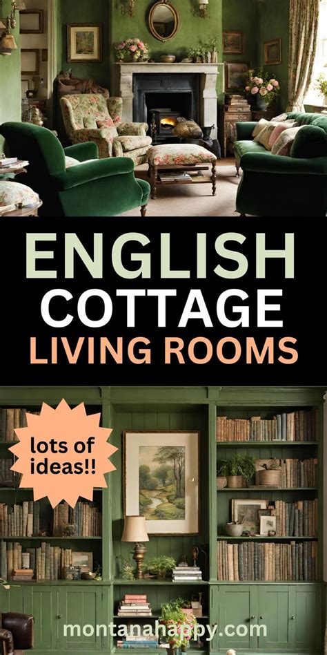 The Best English Cottage Living Room Ideas Montana Happy Cottage