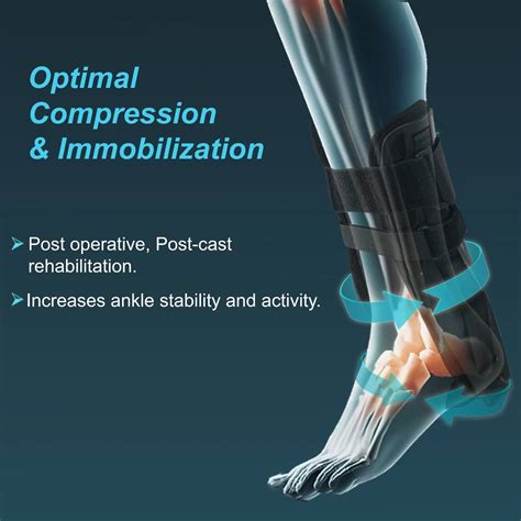 Ankle Splint Black 1 Unit Medineedsindia