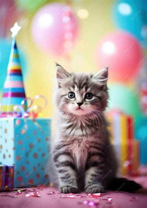 Happy Birthday Kitten Pictures