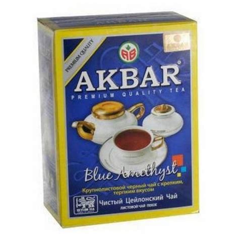 Черный чай Akbar (Акбар) Голубой Аметист 100г купити в інтернет ...