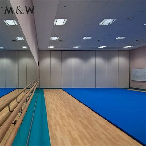 Mandw School Classroom Aluminum Frame Movable Partition Wall Kindergarten Sliding Removable