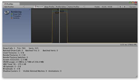 Unity Profiler Pro Only