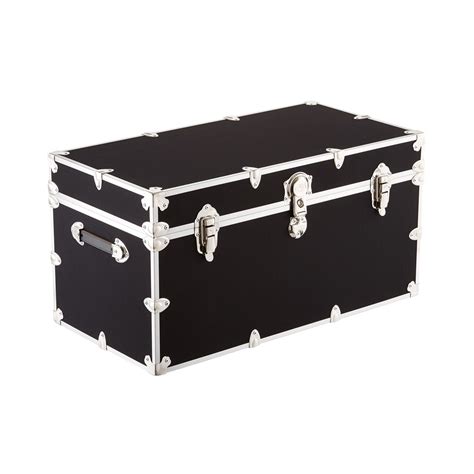 Rhino Deluxe Locking Rolling Storage Trunk The Container Store