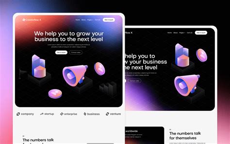 Creativflow X Website Page Template For Webflow Creativflow X Website Page Template For Webflow