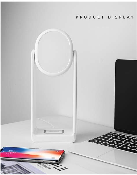 Wireless Charger Light Desk Lamp Chargers Led Smar Grandado
