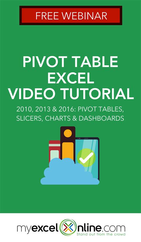 In This Excel Pivot Table Free Video Tutorial You Will Learn The Most