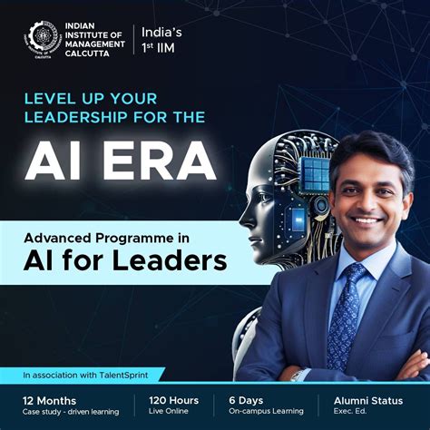 Talentsprint On Linkedin Ai For Business Leaders Program Iim Calcutta