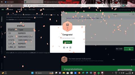 Sql Hackerrank Learningeveryday Vikash Singh