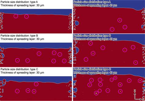 Distribution Of Pore Defects On The Y Direction Middle Section Of The Download Scientific