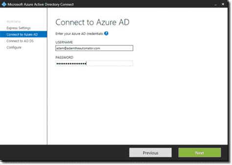 Setting Up Azure Ad Connect 4sysops