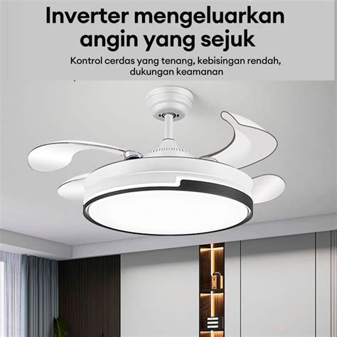 Jual 【garansi 10 Tahun】 Kipas Angin Plafon Lampu Dengan Remote Control Lampu Kipas Garansi 3